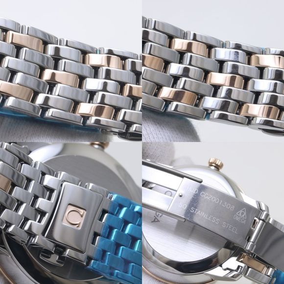 Omega | Accessories | Omega Omega De Ville Prestige 4242372002002 K8rg Rose Gold X Stainless ...